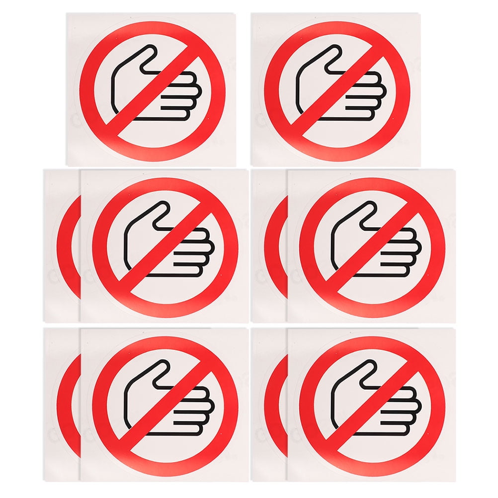 Safety Warning Signs Sticker,20Pcs Adhesive Warning Labels Safety ...