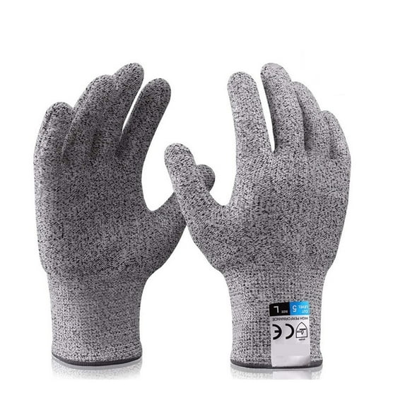 Safety Work Gloves Food Grade Level 5 Protection Cut Resistant Gloves ...