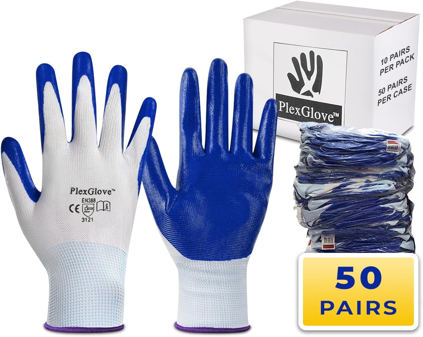 Safety Work Gloves for Men - Durable and Versatile Safety Gloves for ...