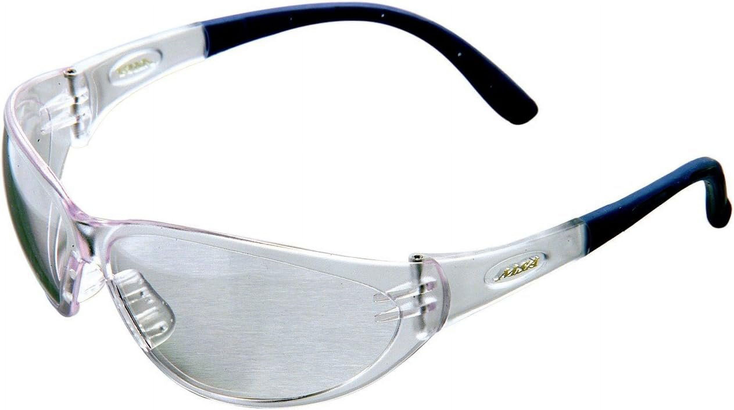 Safety Works 10041748 Contoured Clear Safety Glasses - Walmart.com