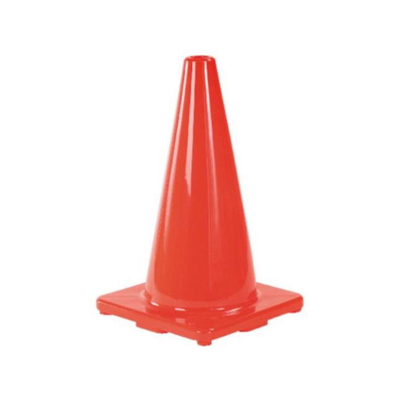 Safety Works 18 in. Professional Hi-Visibility Safety Cone, Orange ...