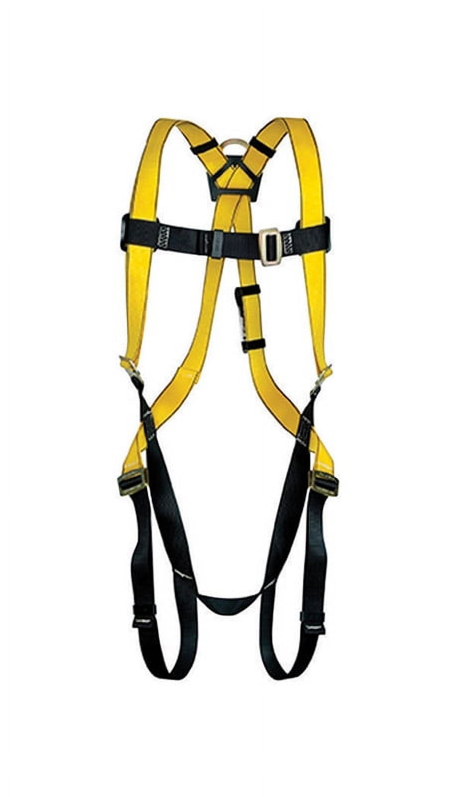Safety Works Workman Qwik-Fit Unisex Polyester Safety Harness XL Yellow ...