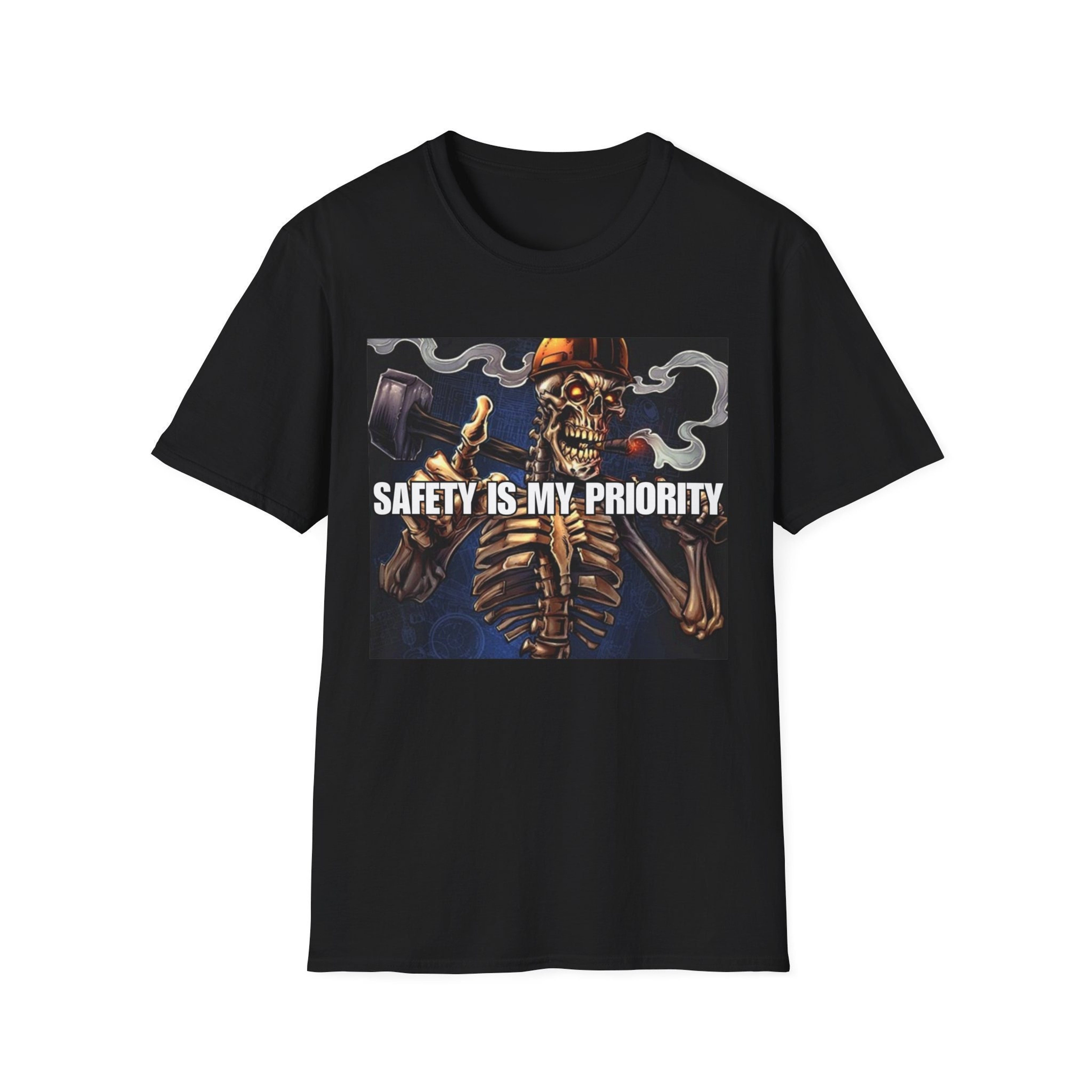 Safety is my Priority | Construction Worker Skeleton | Hard Skeleton ...