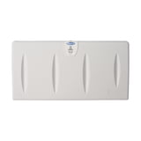 SafetyCraft Horizontal Wall-Mounted Baby Changing Station, Light Gray ...