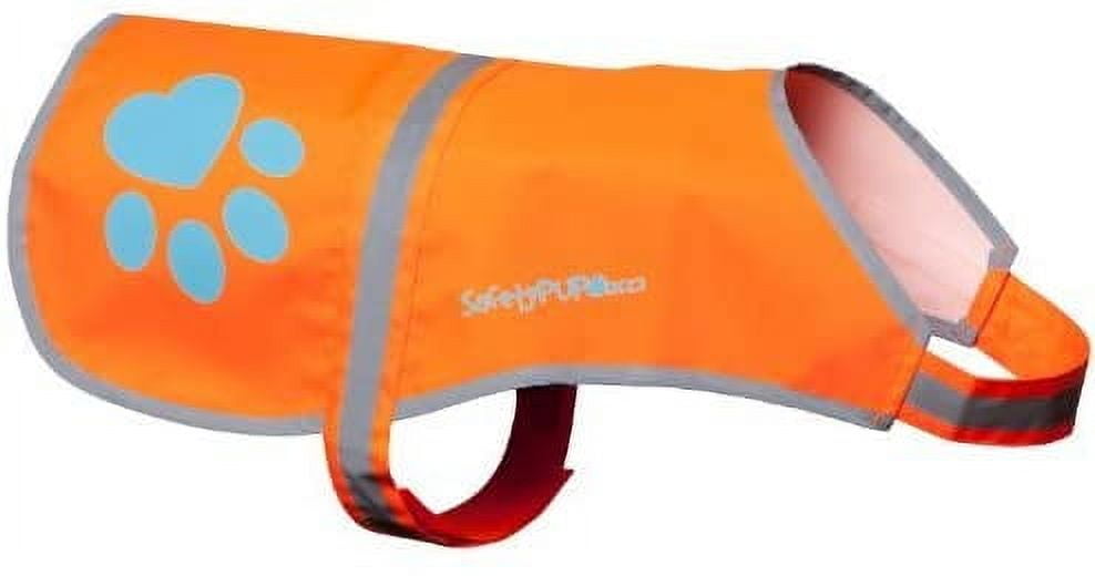SafetyPUP XD - Reflective Dog Vest. Hi-Visibility, Fluorescent Blaze ...