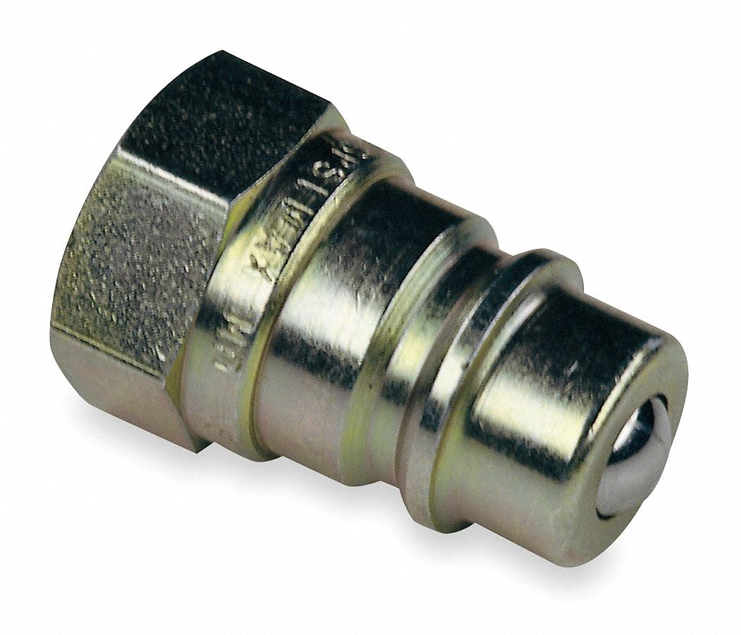 Safeway Hydraulics Quick Connect,Plug,3/8",3/8"-18 S41-3 - Walmart.com