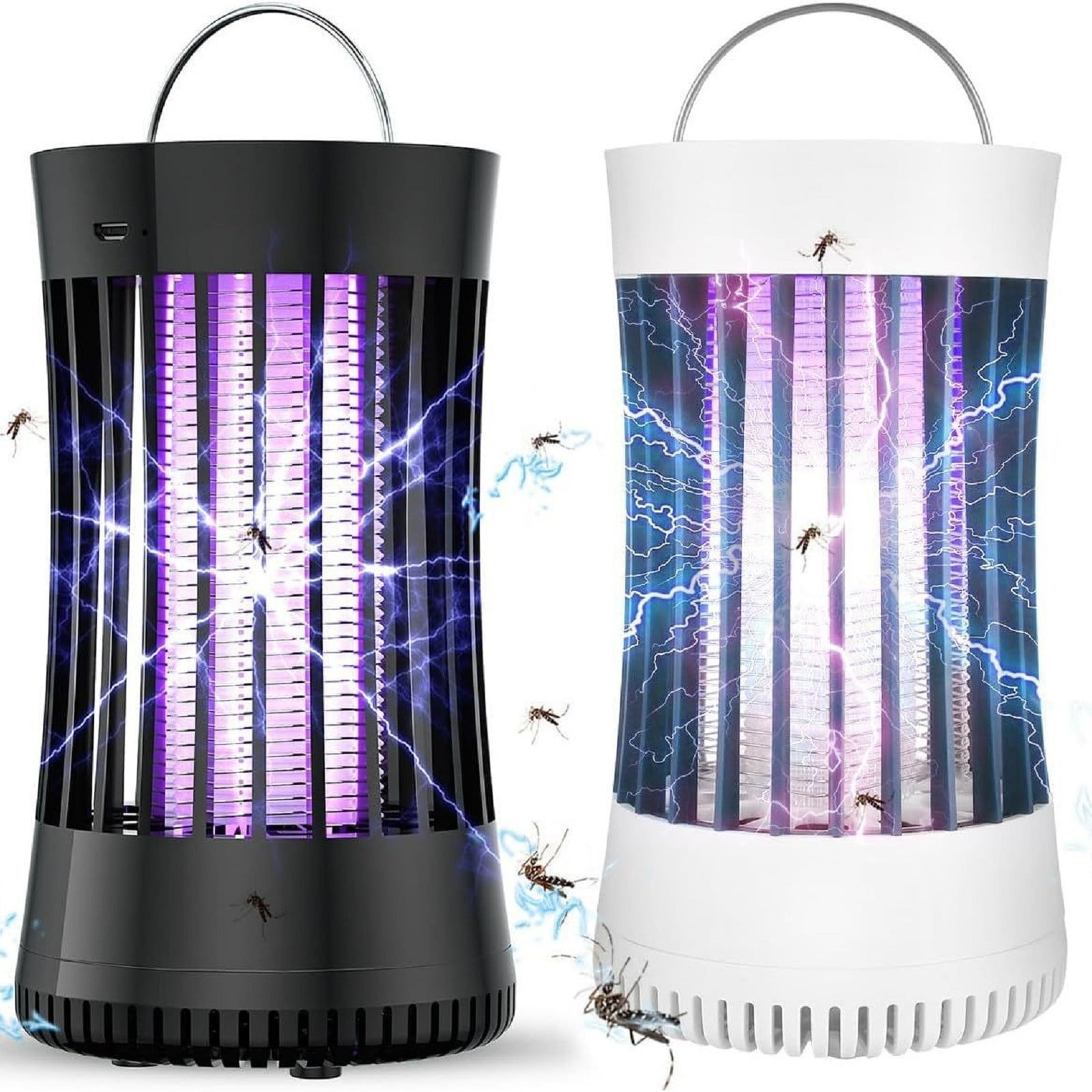 Safeydaddy Indoor Bug Zapper with Fan, 1500V High Voltage Lighted ...