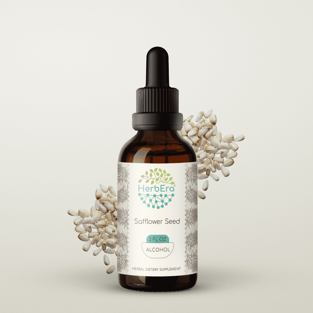 Safflower Seed Alcohol Herbal Extract Tincture, Super-Concentrated ...