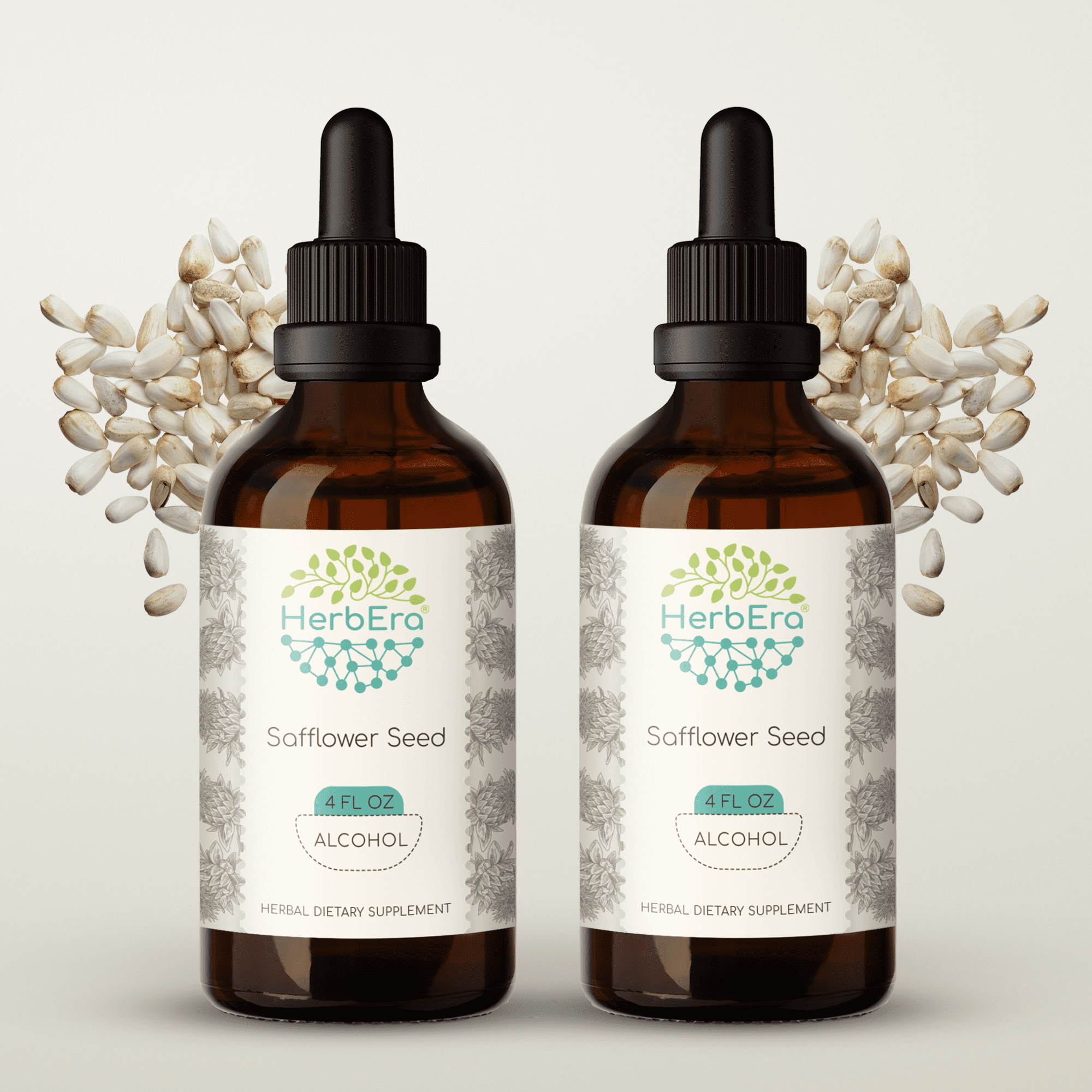 Safflower Seed Alcohol Herbal Extract Tincture, Super-Concentrated ...