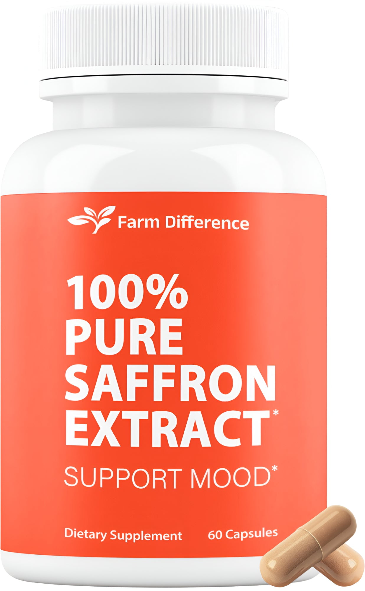 Saffron Extract Capsules - Pure Saffron Supplement - 88.5mg Pills - Eye ...