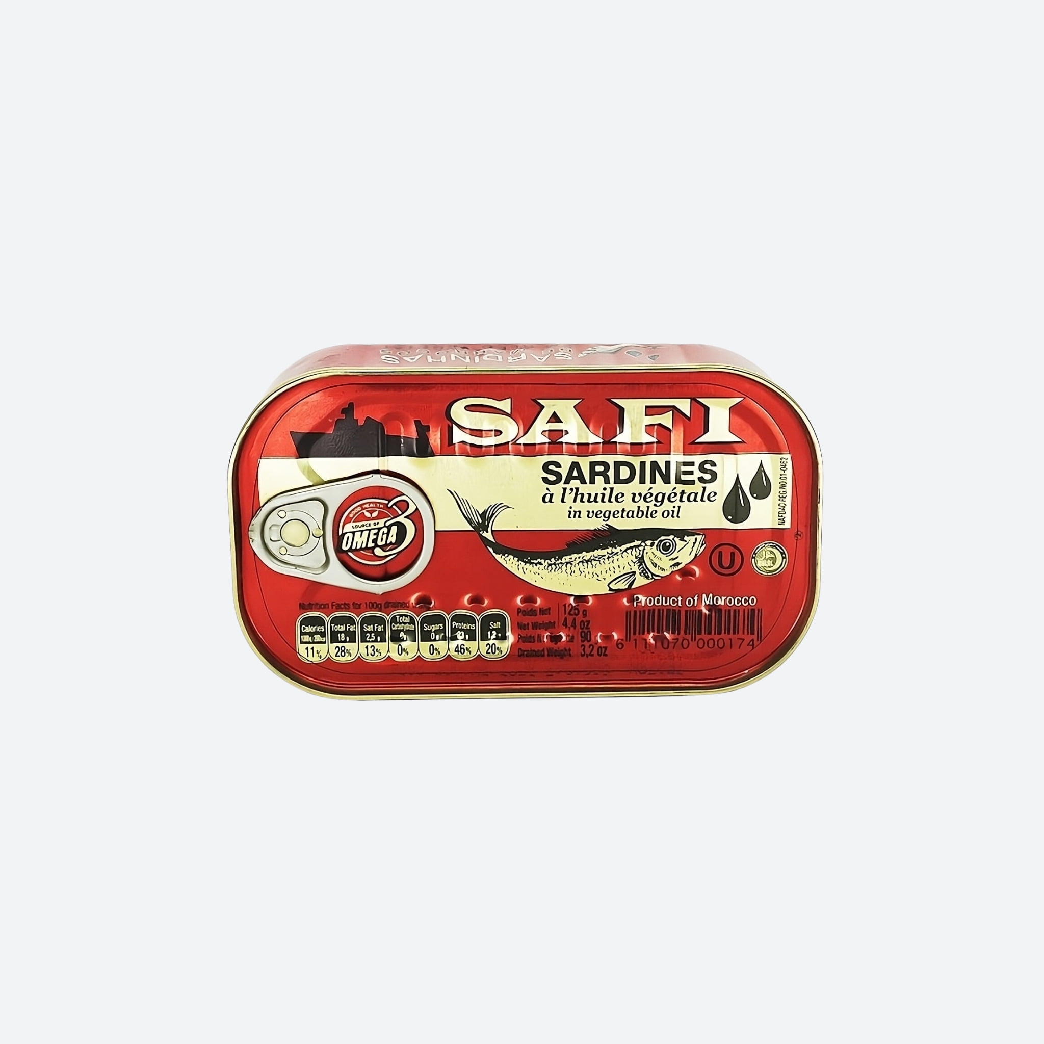Safi Moroccan Sardines in vegetable oil - Walmart.com