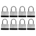 SafiSwords 8-Pack Keyed Alike Laminated Steel Padlocks Keys, 1-3/4 ...