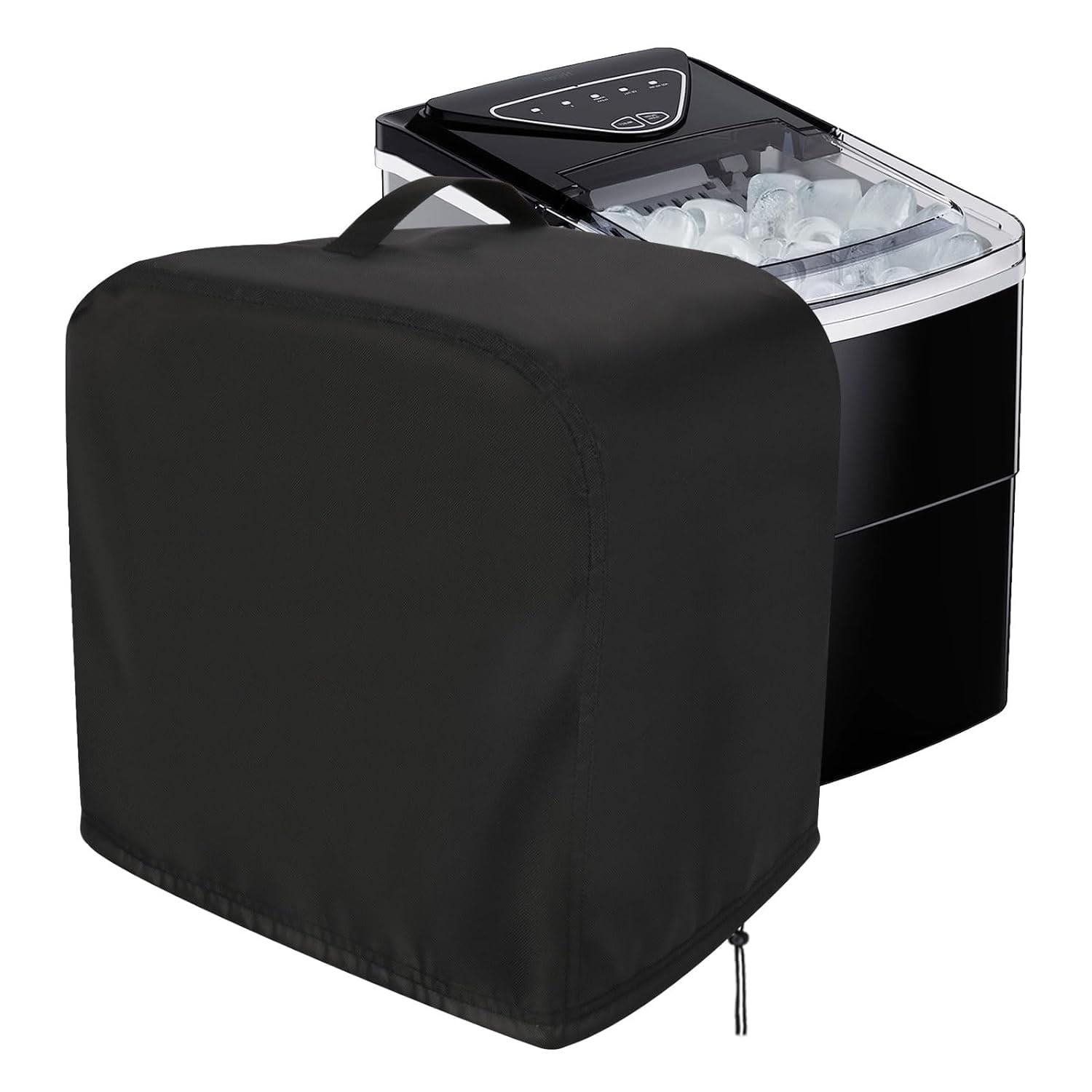 Safipotts Ice Maker Cover, Ice Machine Cover for Portable Countertop ...
