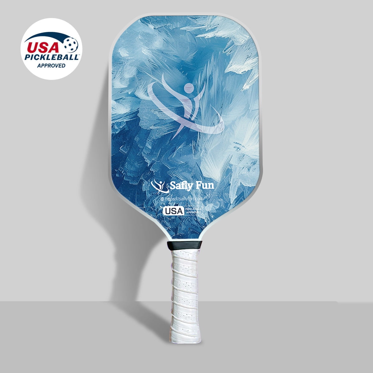 Safly Fun Pickleball Paddles Set of 2 - USAPA Certified - Ice Original ...