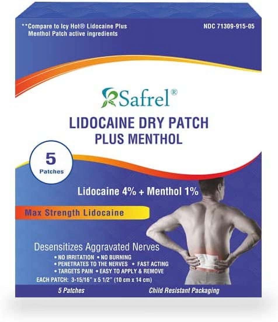 Mentholatum WellPatch DeepHeating Pain Relief Patch, 4 ea - Walmart.com