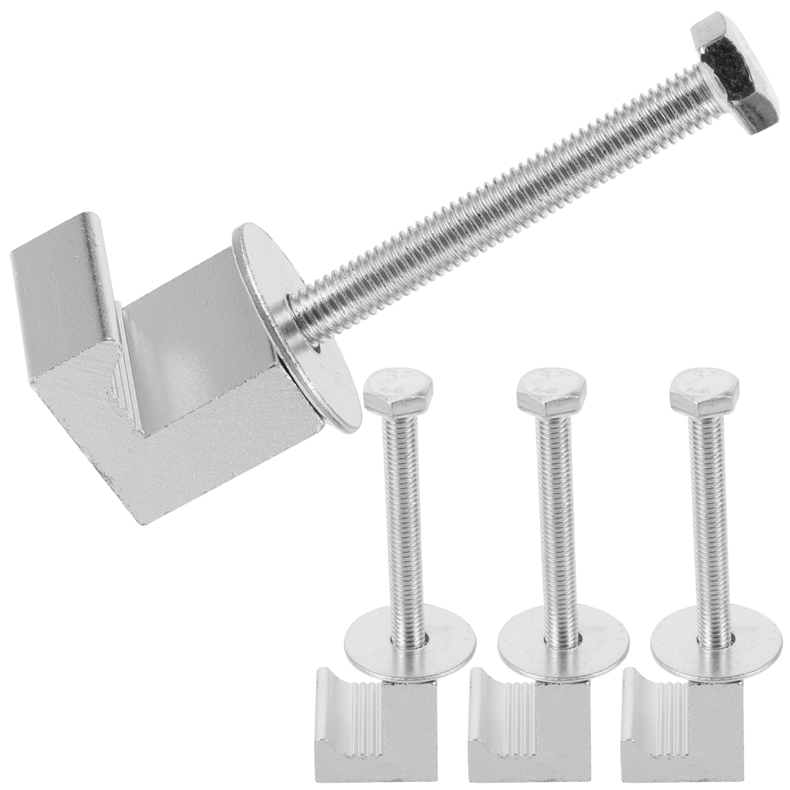 Safrisor Secure Toolbox Clamps for Truck Bed J Hooks Mounting Clip ...