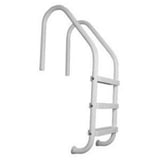 Safron SAP324L3G 3 Step in Ground Polymer Ladder, Gray - Walmart.com