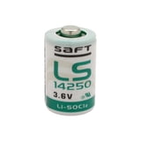Saft 3.6V 1.2AH Lithium 1/2 AA LS14250 - Walmart.com