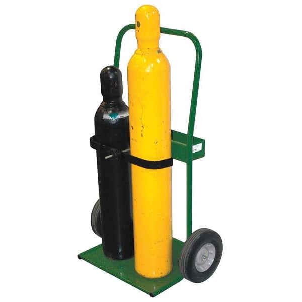 Saftcart Steel Cylinder Hand Truck, 45x30x6.5 in, 400 lb Capacity ...