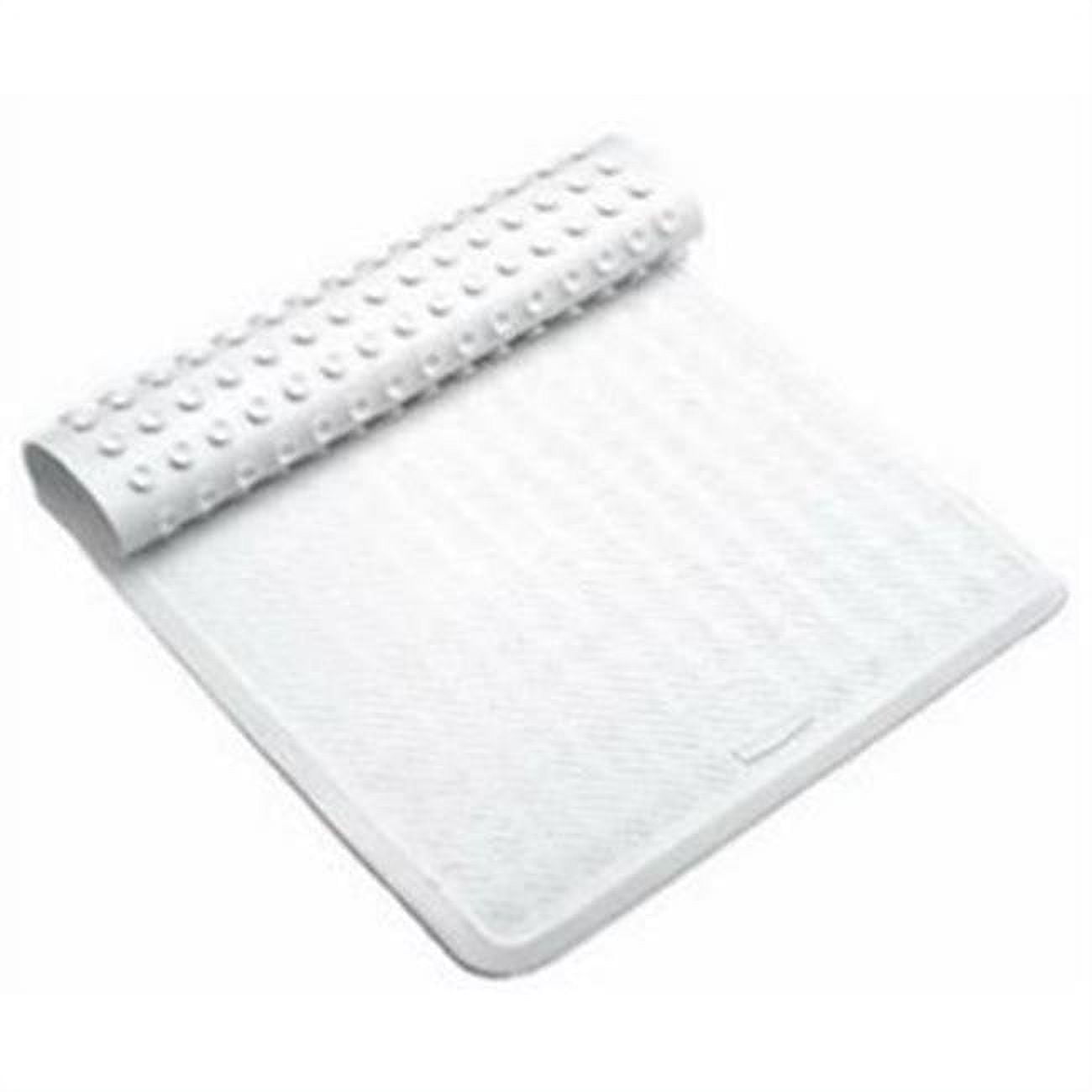 Safti-Grip Latex-Free Vinyl Bath Mat - White - Walmart.com