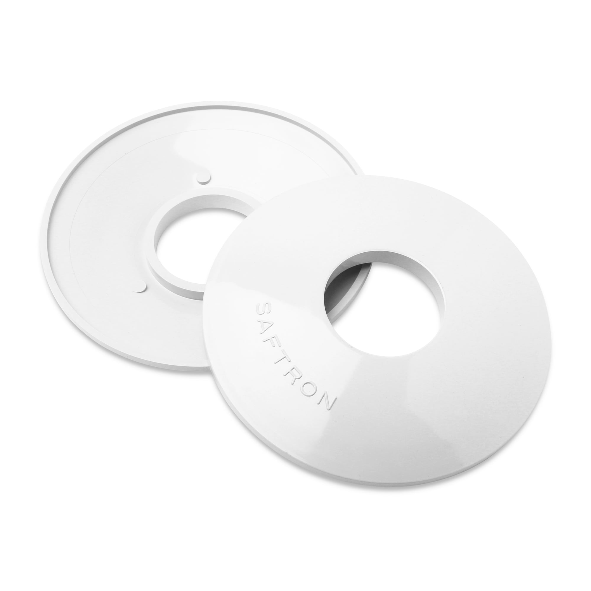 Saftron High Impact Polymer Escutcheon for Pool Rail, White (1 Pair ...
