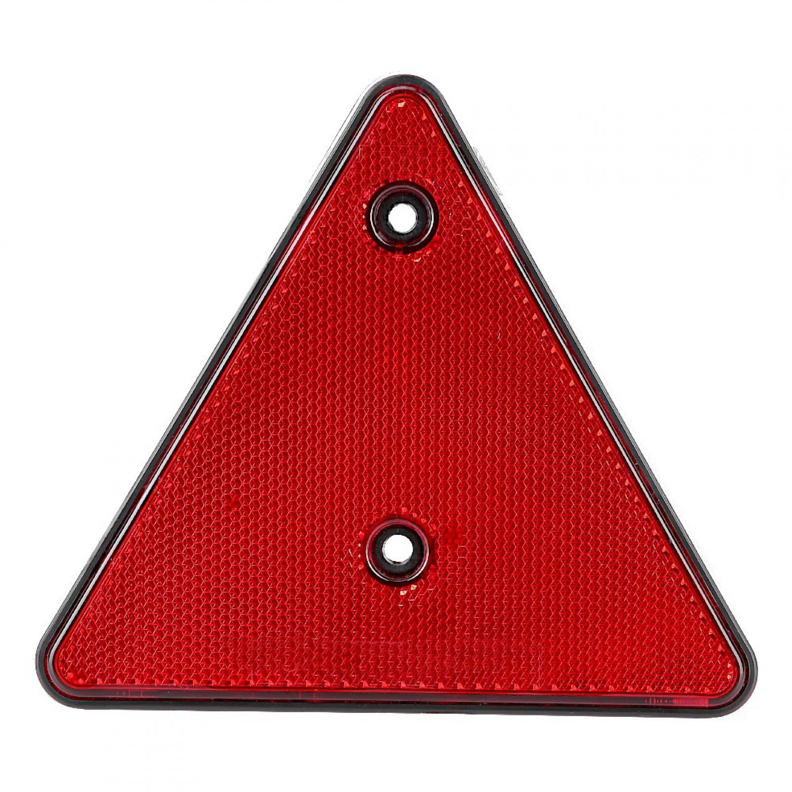 Safty Rear Triangle Red Reflector for RV Trucks Trailers Gatepost ...