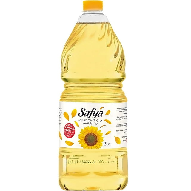 Safya - 100% Pure Sunflower Oil, (2 L) 67.6 fl oz - Walmart.com