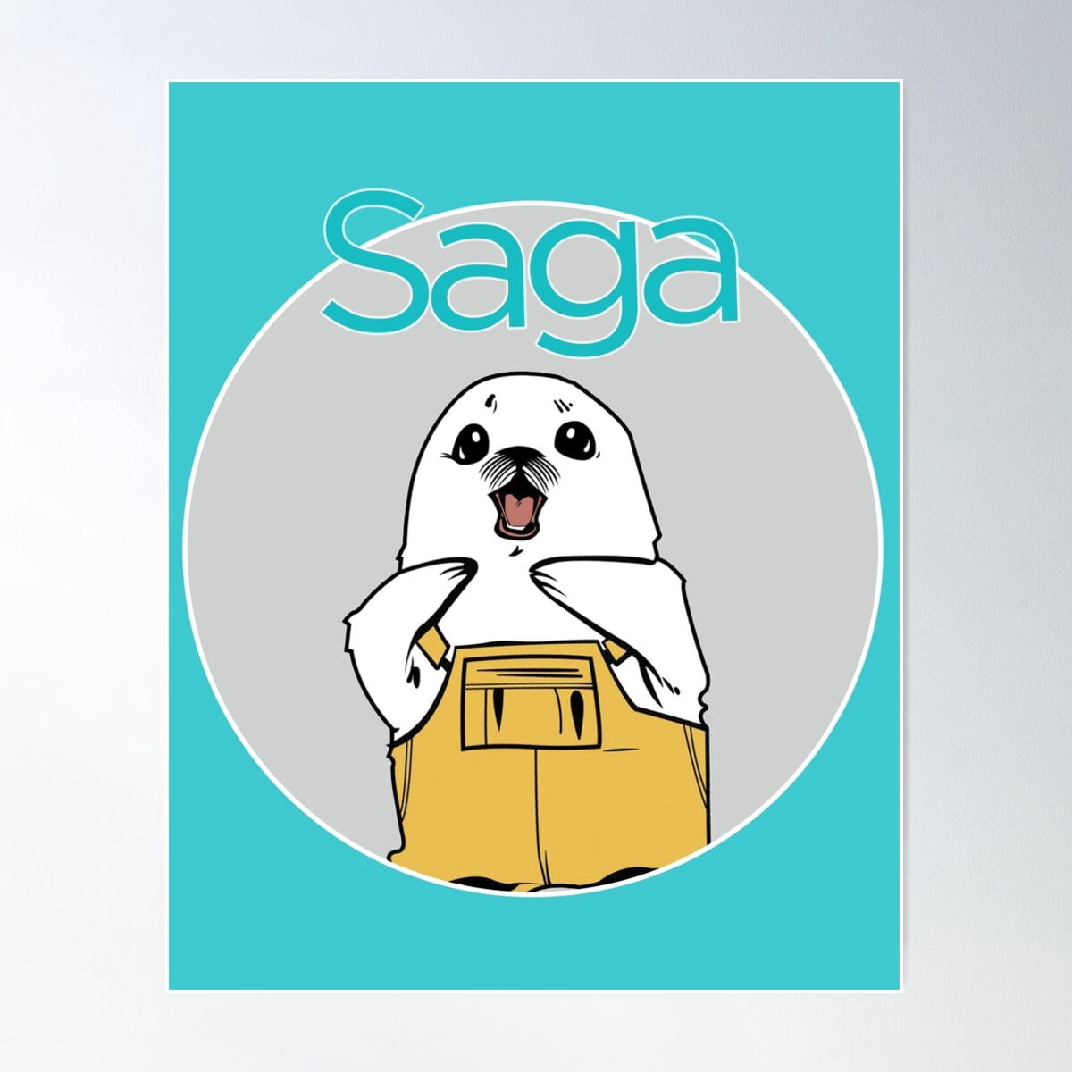 Saga Ghus Poster Wall Art, Modern Wall Decor For Living Room Bedroom ...