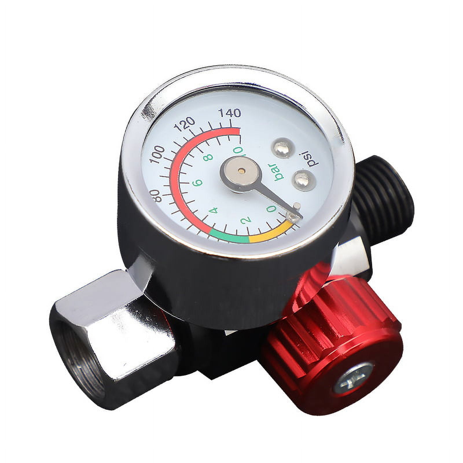 SagaSave 1/2 pcs 1/4" Mini Air Regulator Replacement Pressure Regulator ...