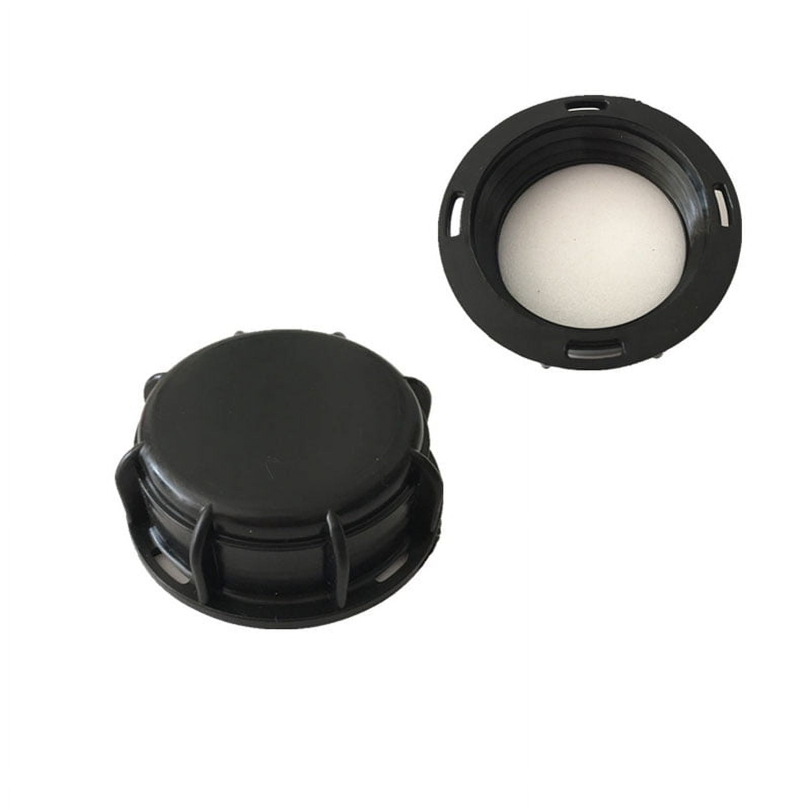 SagaSave 1/3 pcs Black IBC Cap Fits for IBC Water Tanks Tons Barrels ...
