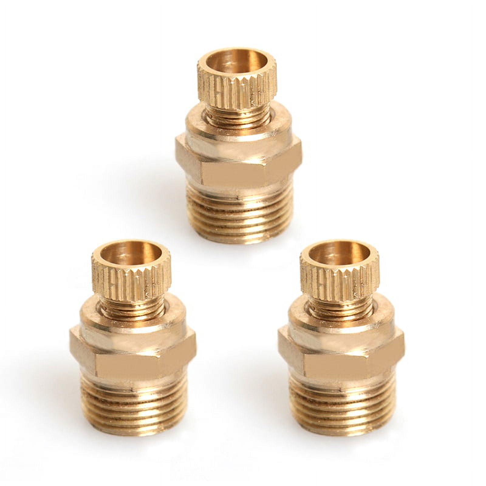 SagaSave 1/4 in Brass Drain Valve Fit for Screw Compressors and ...