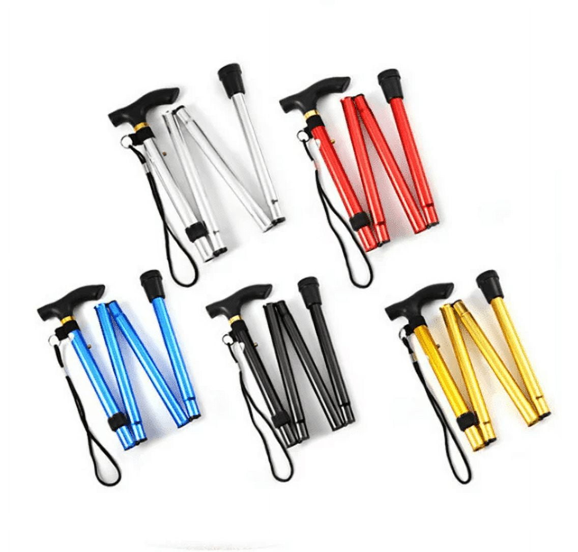 SagaSave Telescopic Walking Stick, Aluminum Alloy, Adjustable Height ...