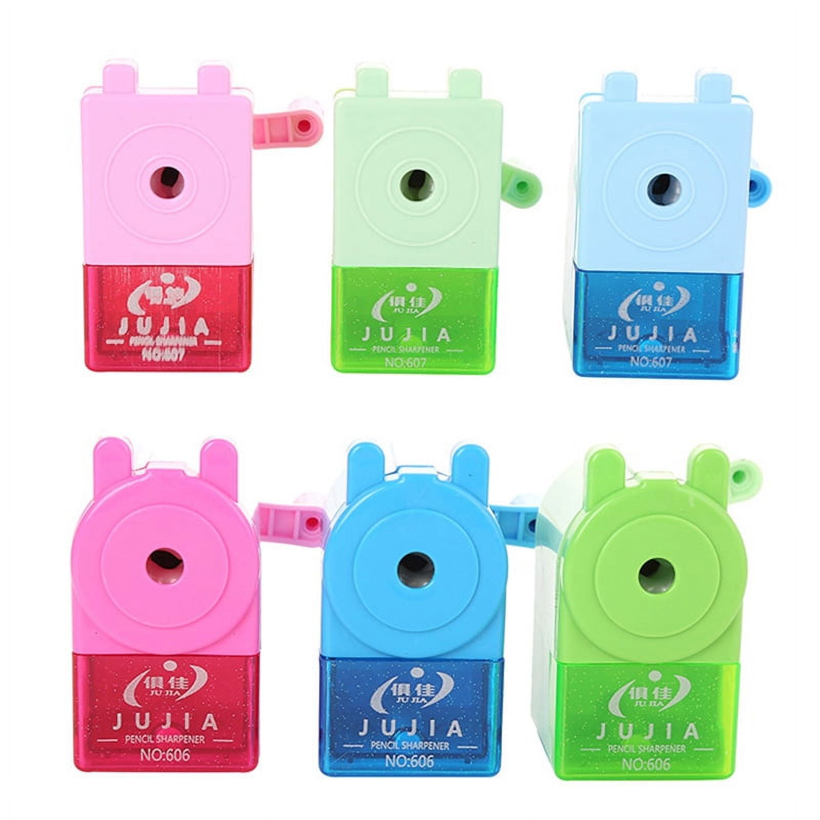 SagaSave Hand Crank Pencil Sharpener for Hexagon Round Triangle Wooden ...