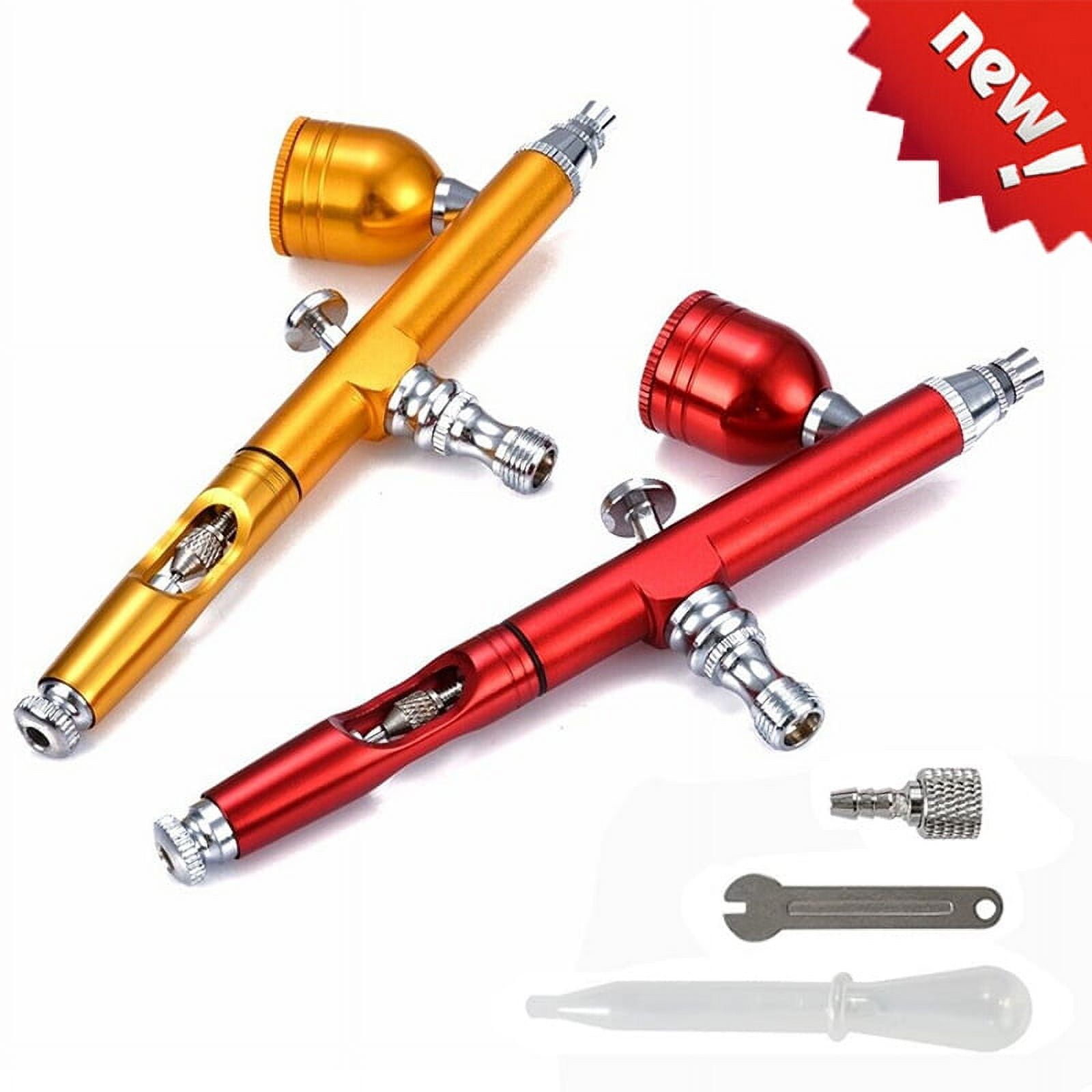 SagaSave Spray Pump Pen Set Airbrush Kit for Paint Craft Aluminum Alloy ...