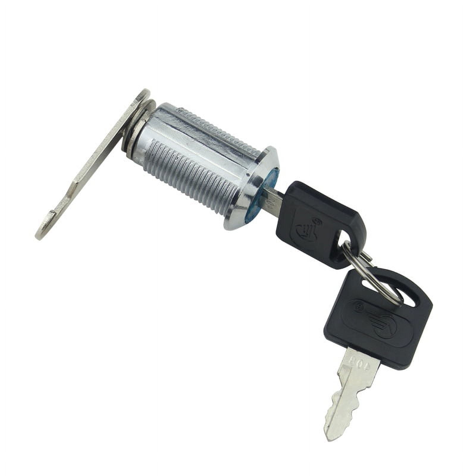 SagaSave Tubular Cam Lock with 2 Keys for Letter Box Drawer Cupboard ...