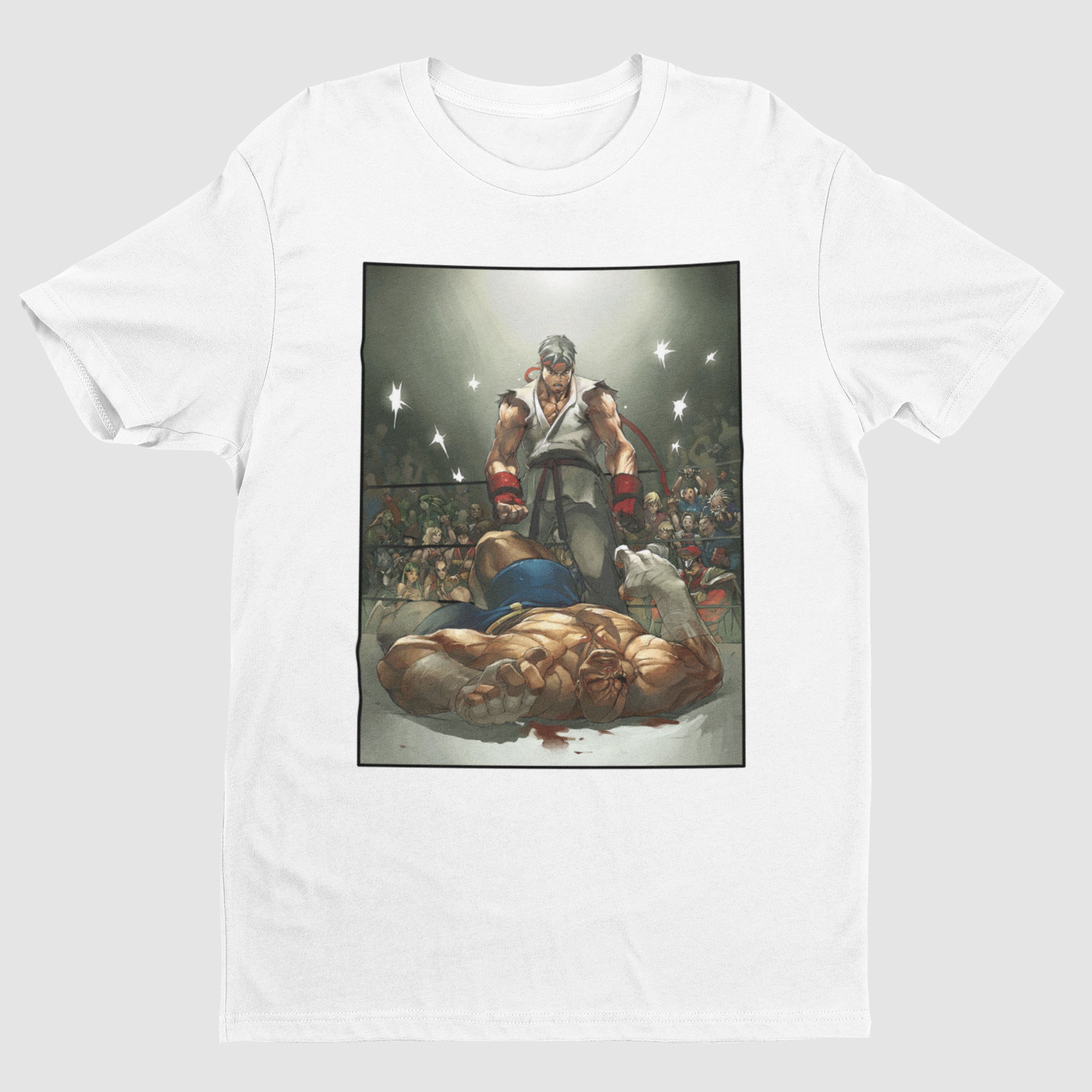Sagat Defeated By Ryu Premium Unisex T-shirt | Gifts for Him, Her ...