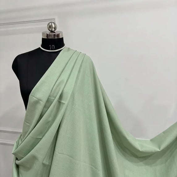 Sage 100% Polyester Poplin Fabric by the Yard, 60 Inch Wide Wrinkle ...