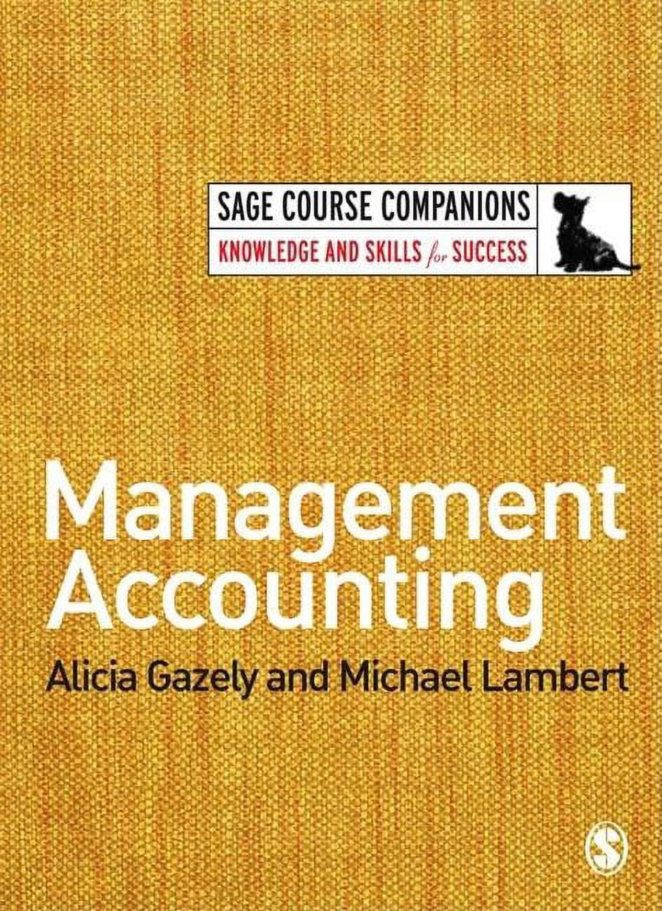 Sage Course Companions: Management Accounting (Paperback) - Walmart.com