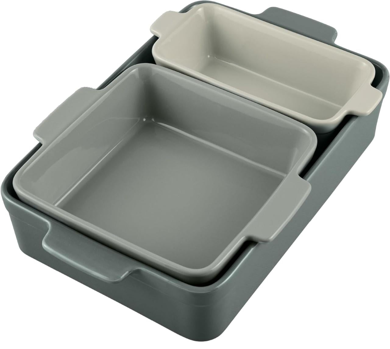 Sage Green 3-Pc Nonstick Nesting Bakeware Set - Walmart.com