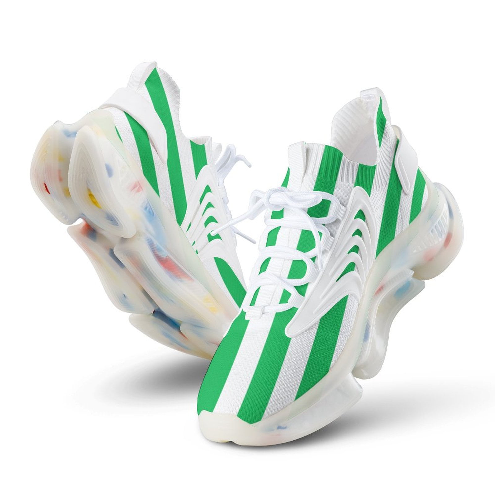 Green And White Shoes For Basketball