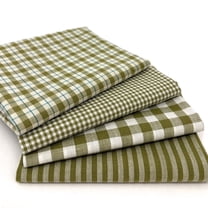Liberty Red & Blue Patriotic Style Plaid Gingham Cotton Fabric Bundle ...