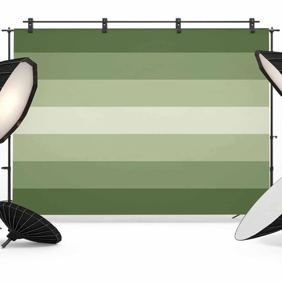 Sage Green Backdrop for Photography, Ombre Stripe Photo Backdrop ...