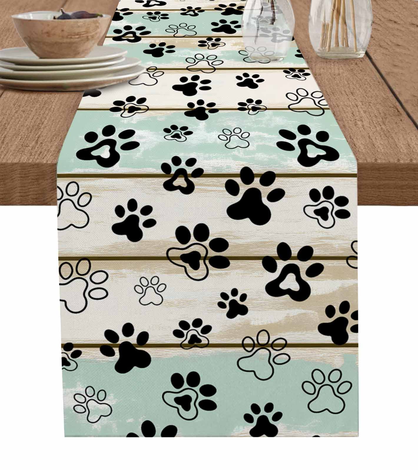 Sage Green Beige Farmhouse Burlap Cotton Table Runner 13x60 Inches Long ...