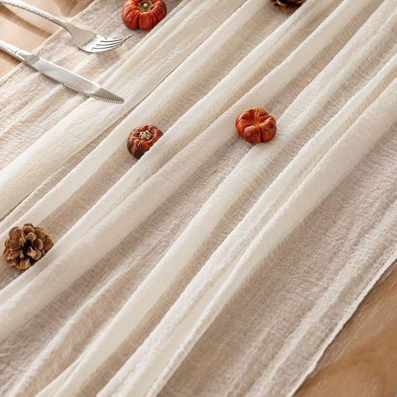 Sage Green Easter Table Runner Cheese Cloth 120inch 10 Feet Rustic ...