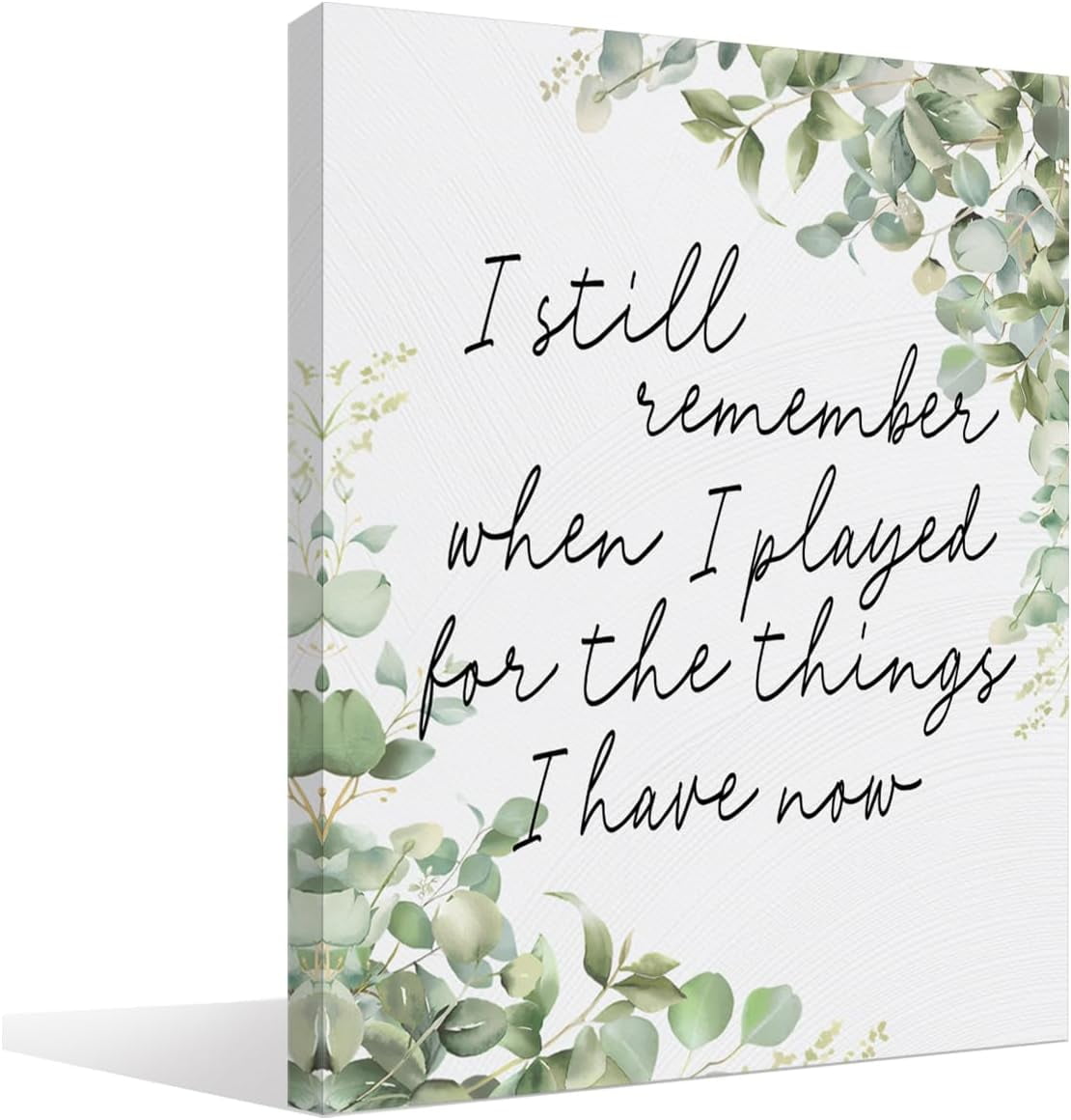 Sage Green Eucalyptus Christian Bible Verse Wall Art, Scripture ...