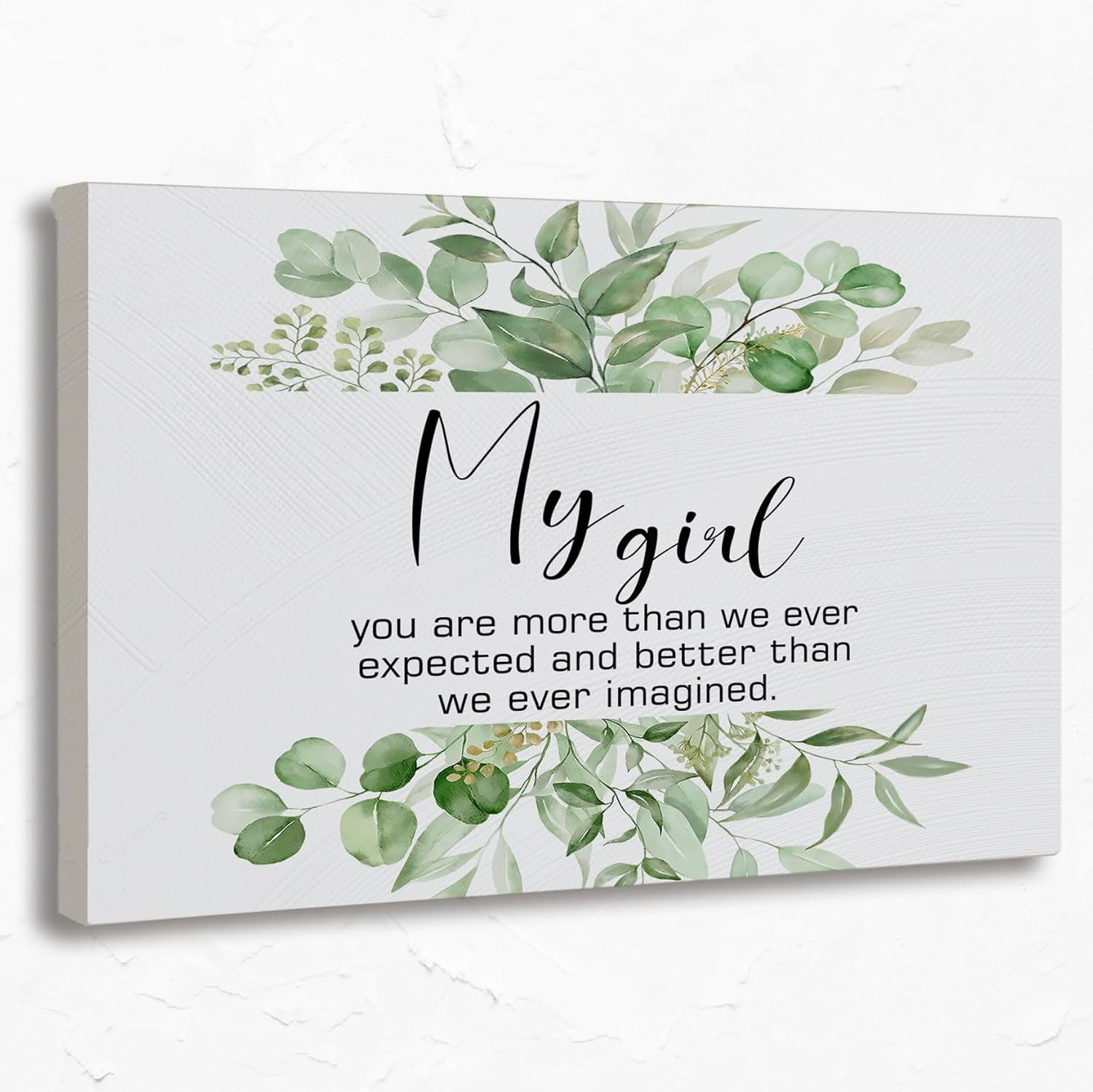 Sage Green Eucalyptus Wall Art, Botanical Plant Olive Green Leaf Girls ...