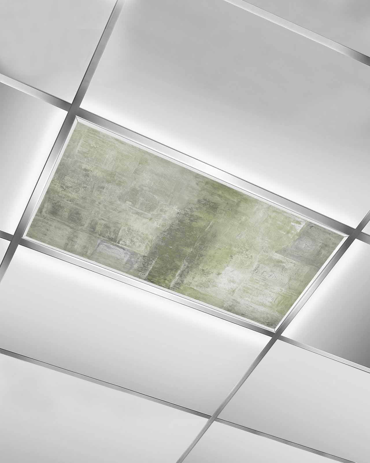 Sage Green Fluorescent Light Covers for Ceiling Lights 4x2 feet,1 Pack ...