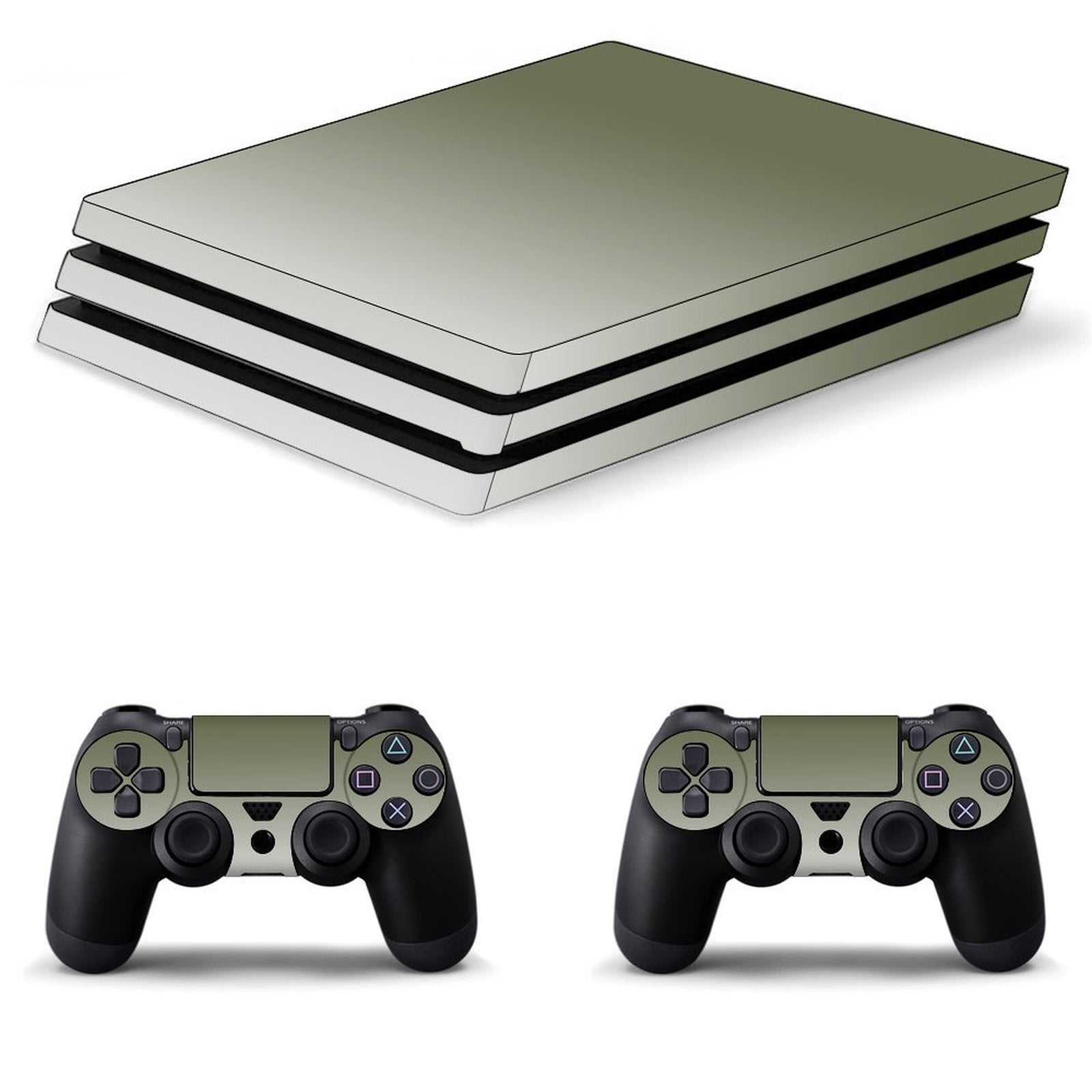 Sage Green Gradient PS4/PS4 Pro/PS4 Slim Skin Sticker For Console And ...