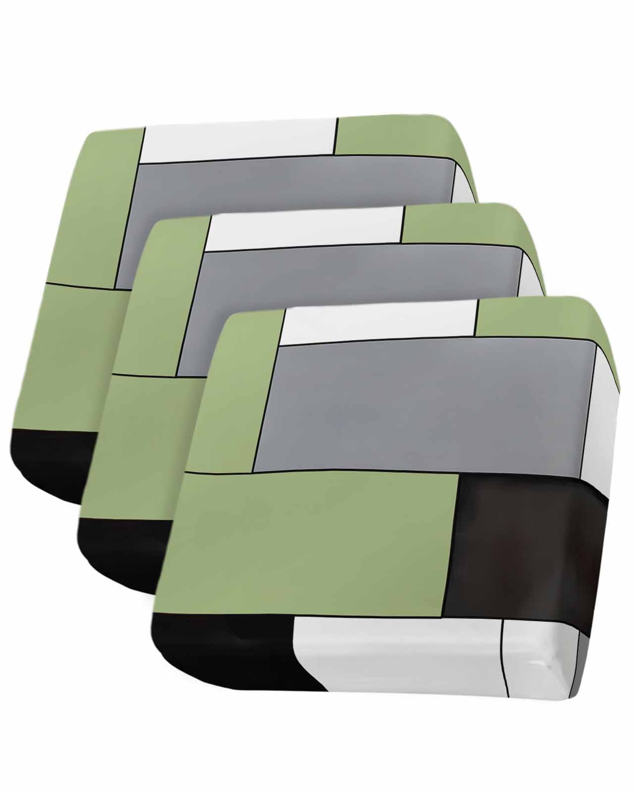 Sage Green Grey Sofa Couch Cushion Covers Washable, Removable ...