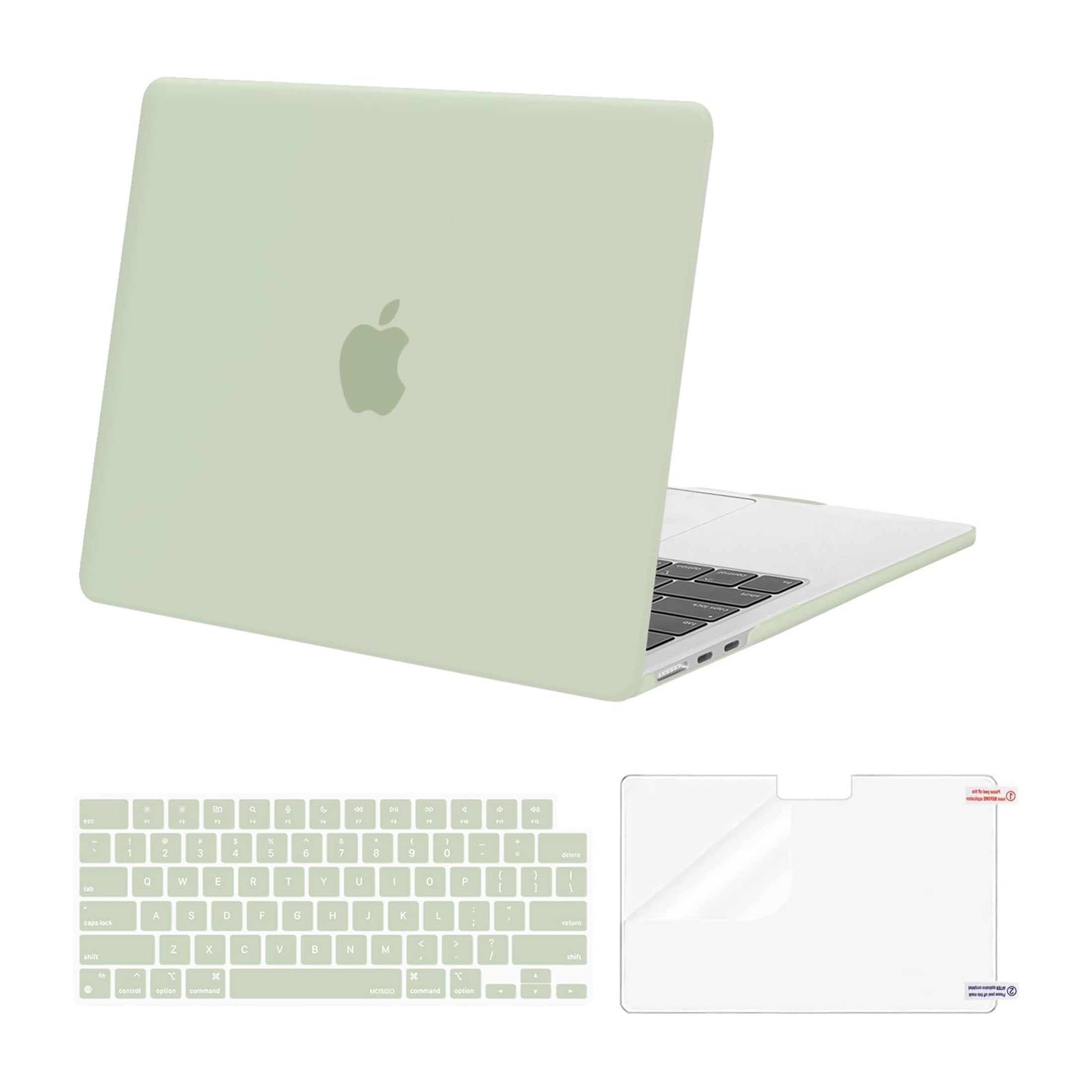 Sage Green Hard Shell Case and Keyboard Cover for MacBook Air 13 Inch ...